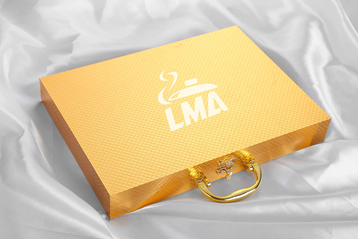LMA 24 Piece Cutlery Set & Golden Storage Case | Mmaraka Ecommerce