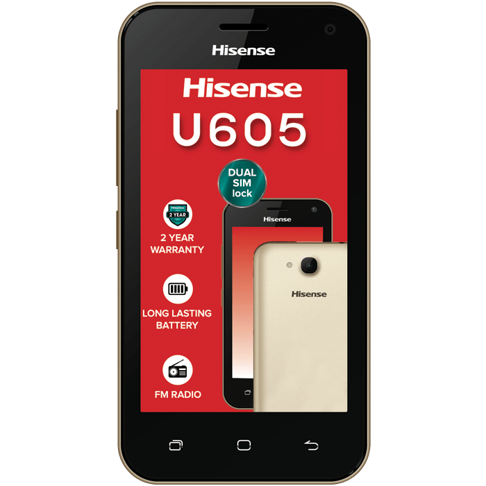 Hisense U605 | Smartphone | Mmaraka Ecommerce