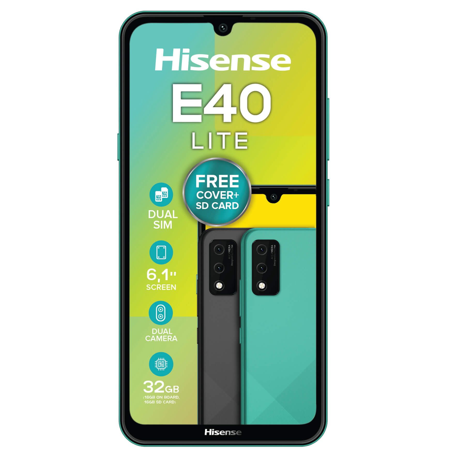 Hisense E40 Lite Smartphone | Mmaraka Ecommerce