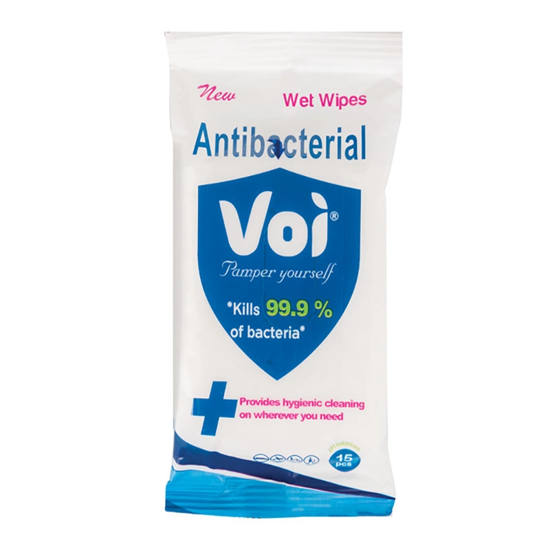 Voi Hand Sanitising Wipes, 15 Piece | Mmaraka Ecommerce
